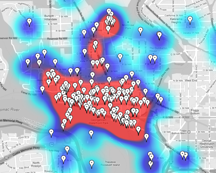 Where People Take Photos of Georgetown | The Georgetown Metropolitan