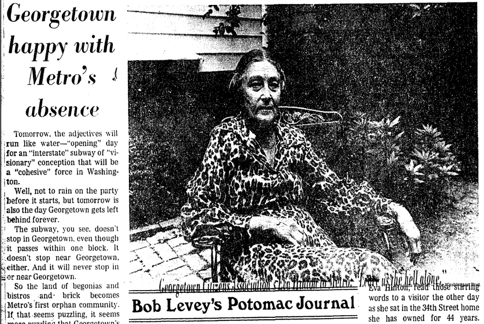 The History of the Urban Legend of Georgetown Residents Stopping a ...